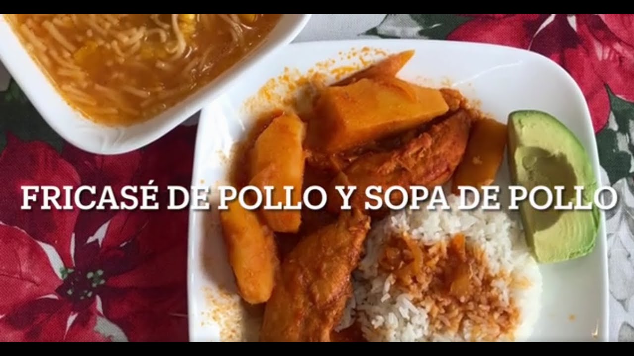 Fricasé de Pollo, Sopa de Pollo, Comida Cubana. La Cocina de Aya! - YouTube