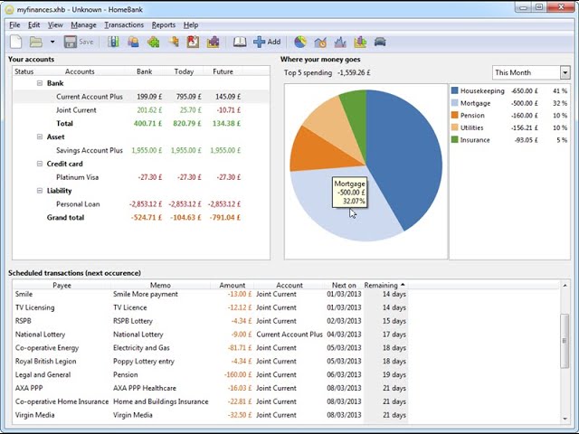 Personal Finance Software