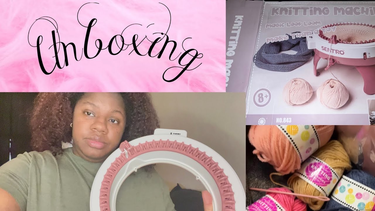 Unboxing - Needle knitting Loom -Temu Finds - YouTube
