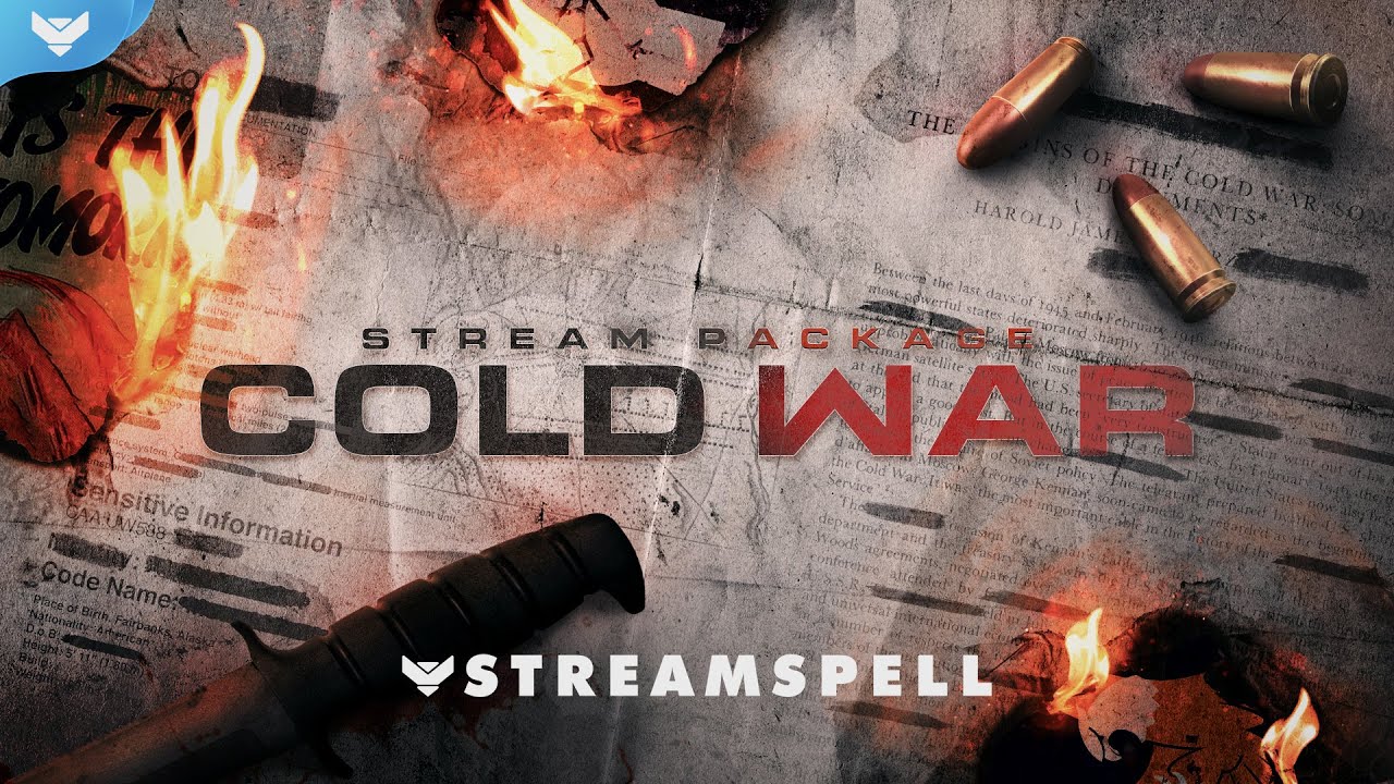 StreamSpell | Cold War Stream Package │ Twitch Overlays for OBS Studio, Streamlabs - YouTube