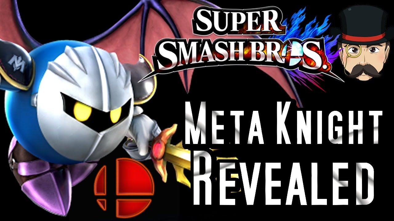 Super Smash Bros META KNIGHT REVEALED! - YouTube