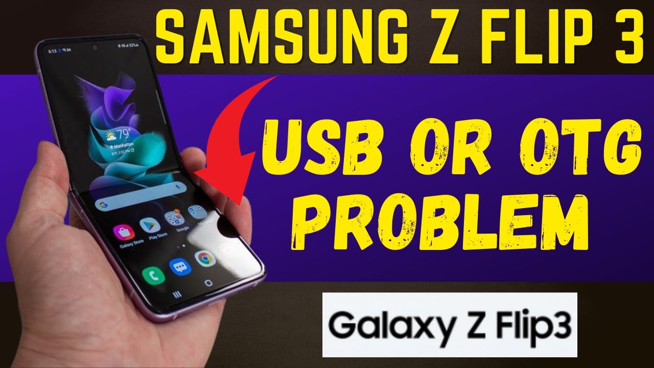 How to Fix Samsung Z Flip 3 USB Connecting disconnecting Problem fix ...