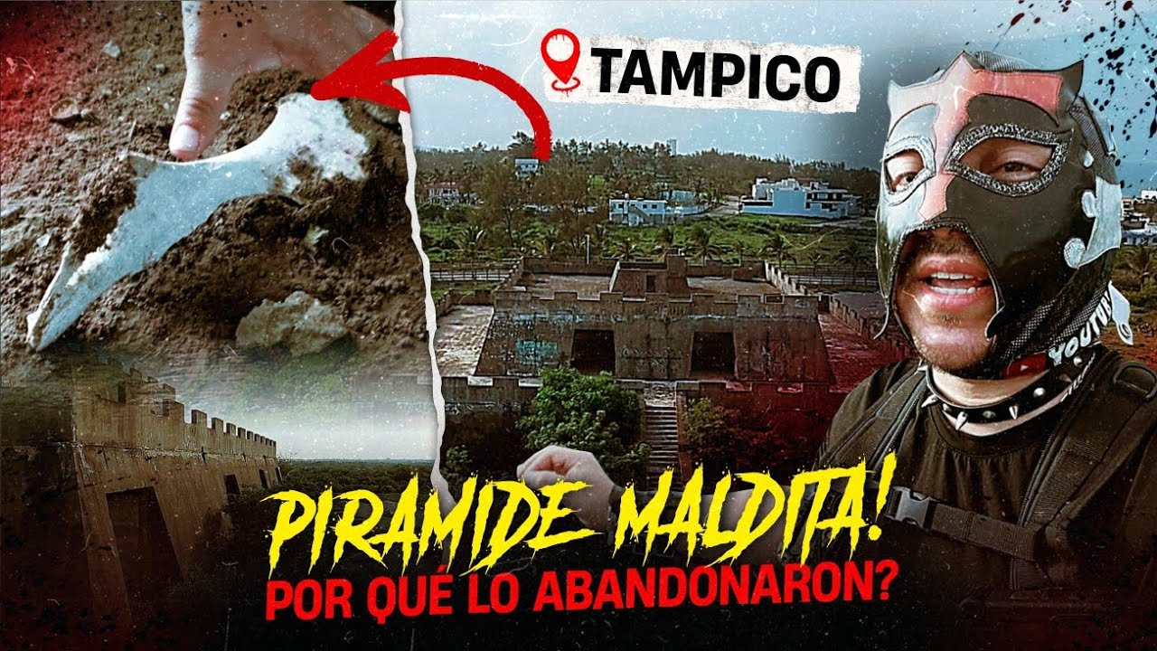Exploré la PIRÁMIDE PROHIBIDA 🤫 y ENCONTRÉ HUESOS HUMANOS 💀...♰ - YouTube