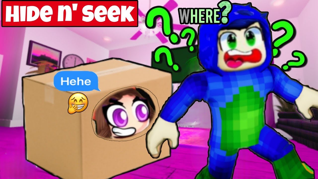 ROBLOX HIDE AND SEEK CHALLENGE with ft @AyushMore @EktaMore - YouTube