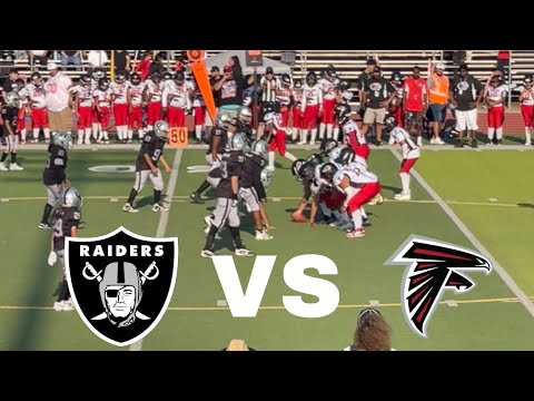Modesto Raiders vs Modesto Falcons week 2 defensive highlights - YouTube