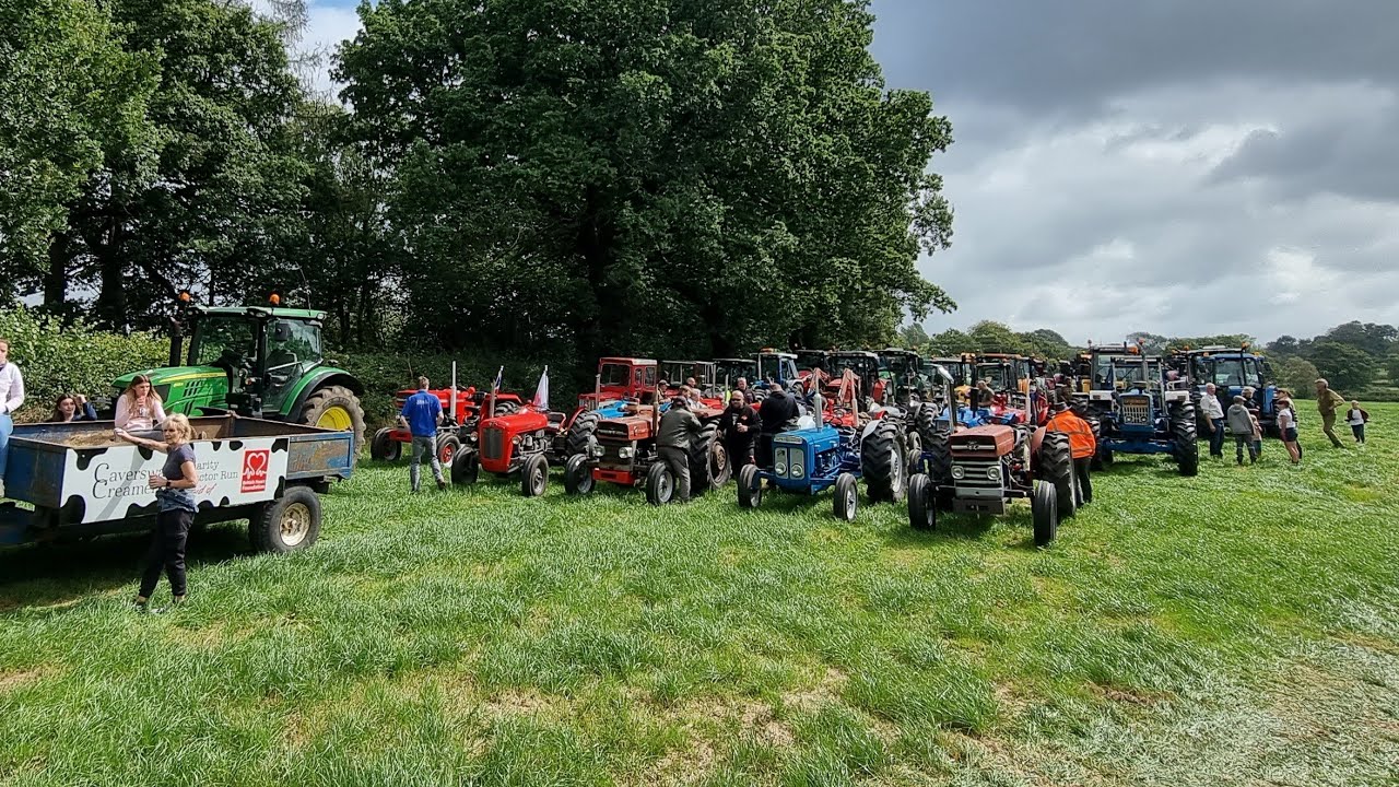 Tractor Run PART 4 - Caverswall Creamery August 2024 - YouTube