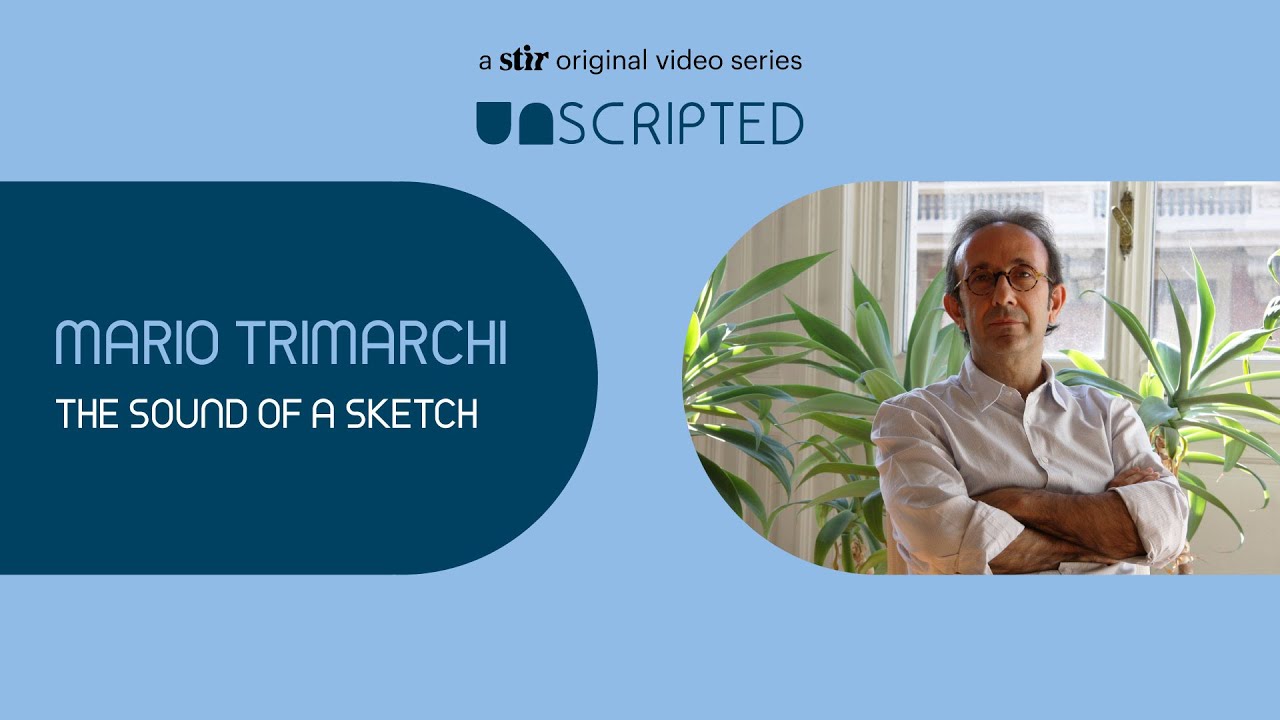 UNSCRIPTED with Mario Trimarchi: The sound of a sketch - YouTube