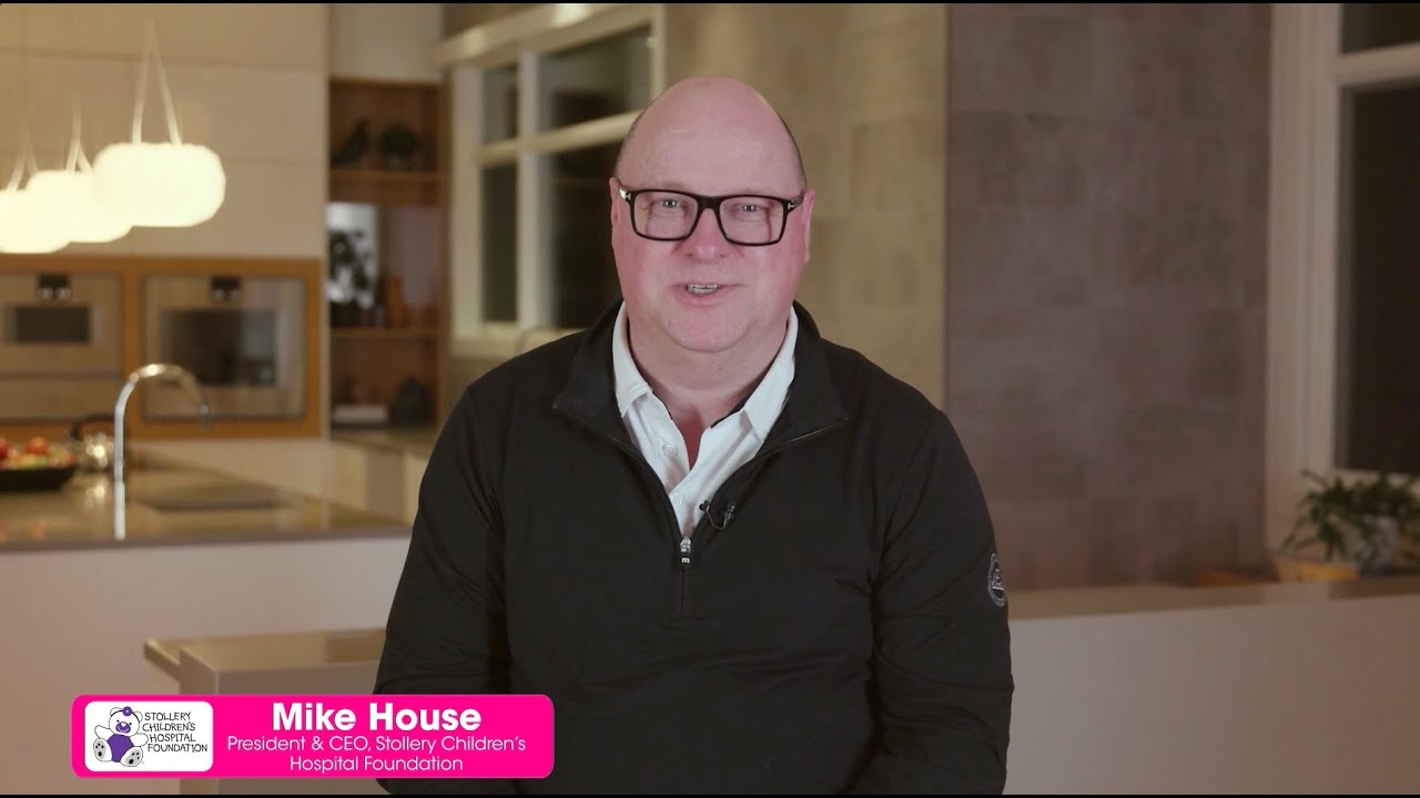 Mike House, the Stollery, and the plan to be MIGHTY! - YouTube
