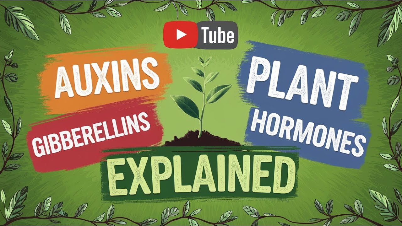 Plant Hormones Explained: Types, Functions, and Key Examples - YouTube