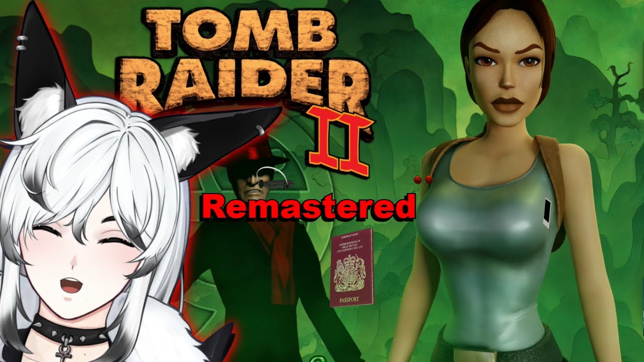 22 Jan 2025【Tomb Raider 2】💖 My first TR game~ Way back in 1997! *waves cane* - YouTube
