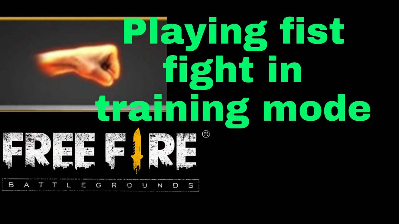 PLAYING FIST FIGHT IN TRAINING MODE - YouTube