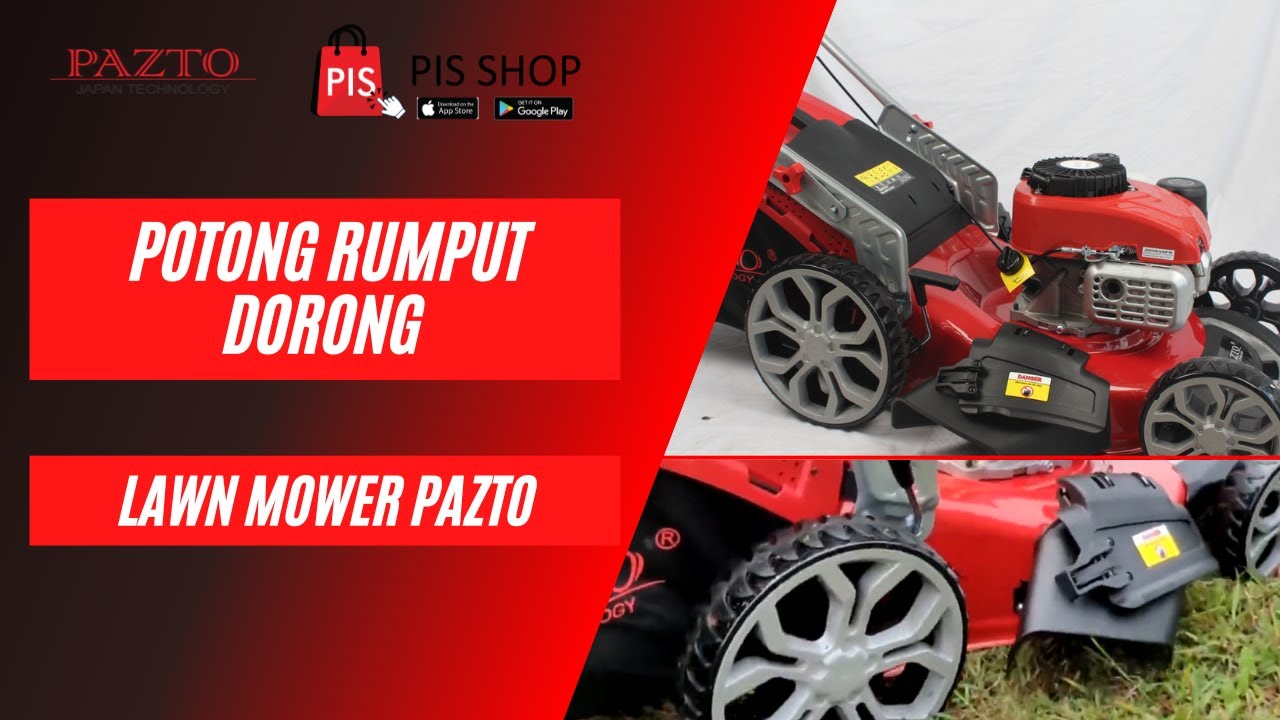 Musin november rain Mulai datang Potong Rumput dorong lawn mower pazto ...