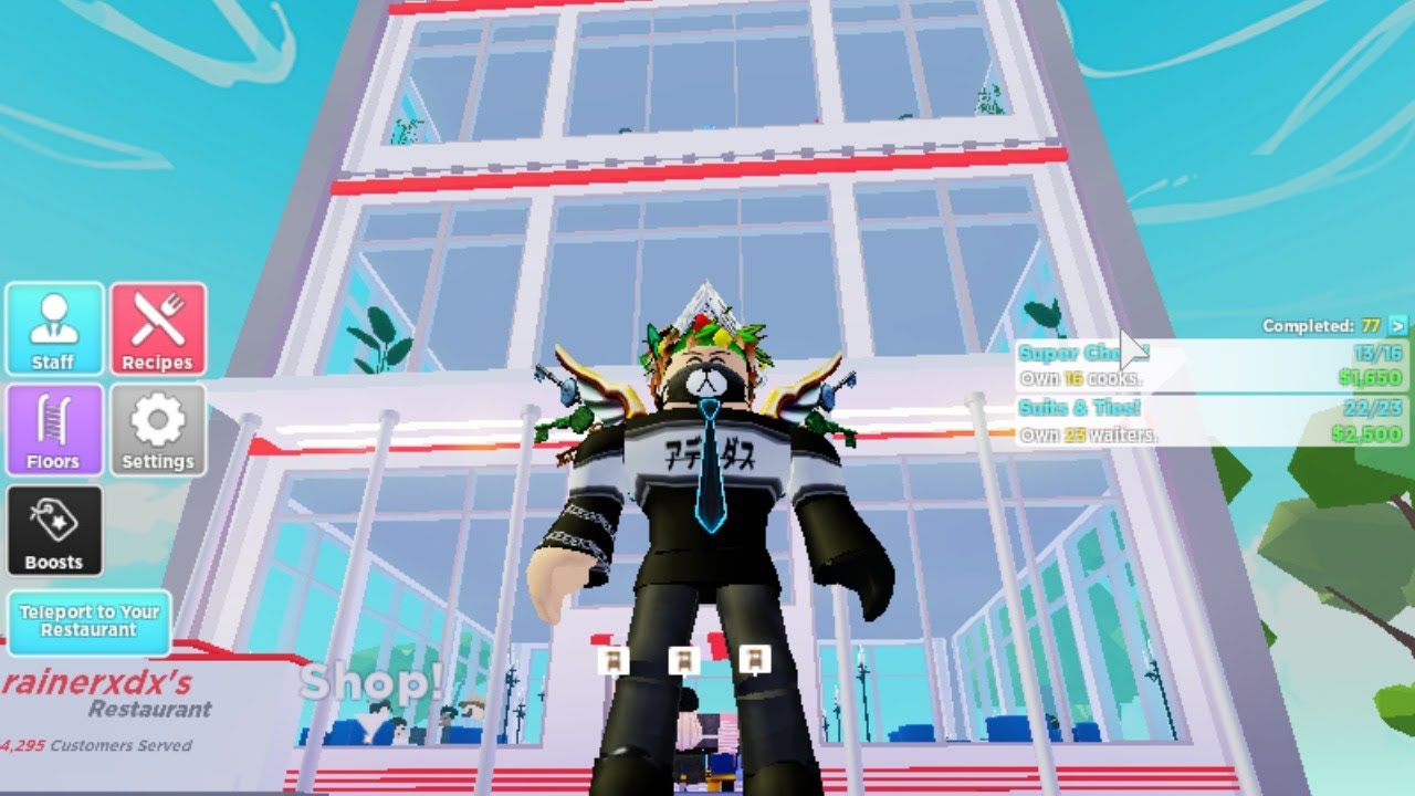 Farmeo afk en My Restaurant! - Roblox - YouTube