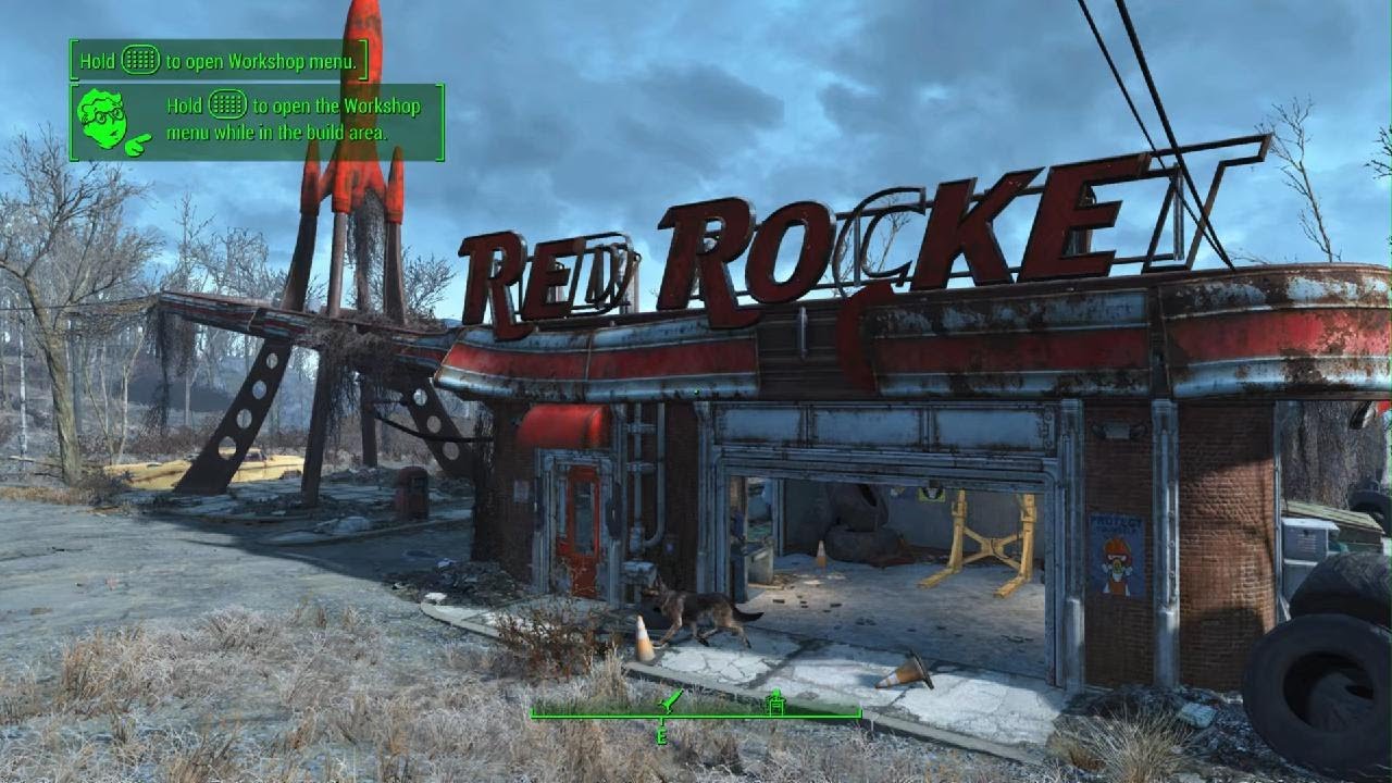 Fallout 4 - Settlement Building - Red Rocket - Pt. 1 (Prior to Building ...
