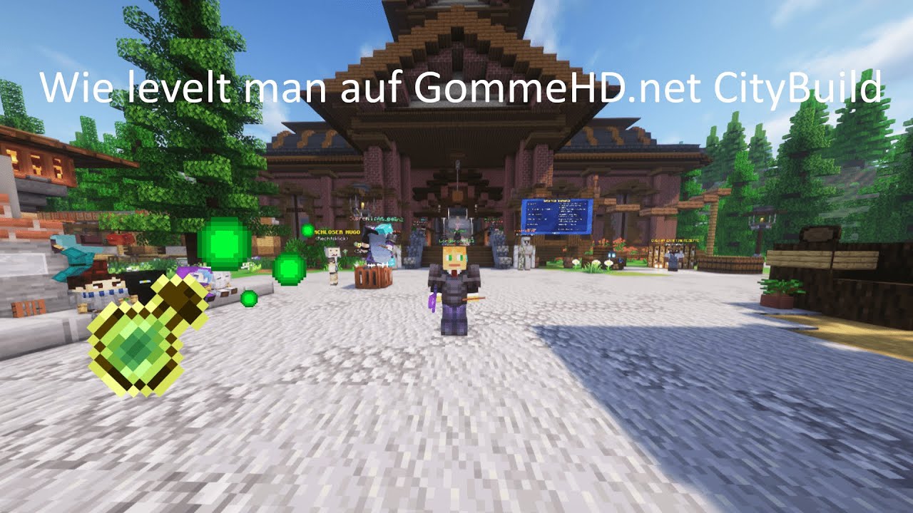 So kannst du auf GommeHD.net CityBuild am besten leveln! - YouTube
