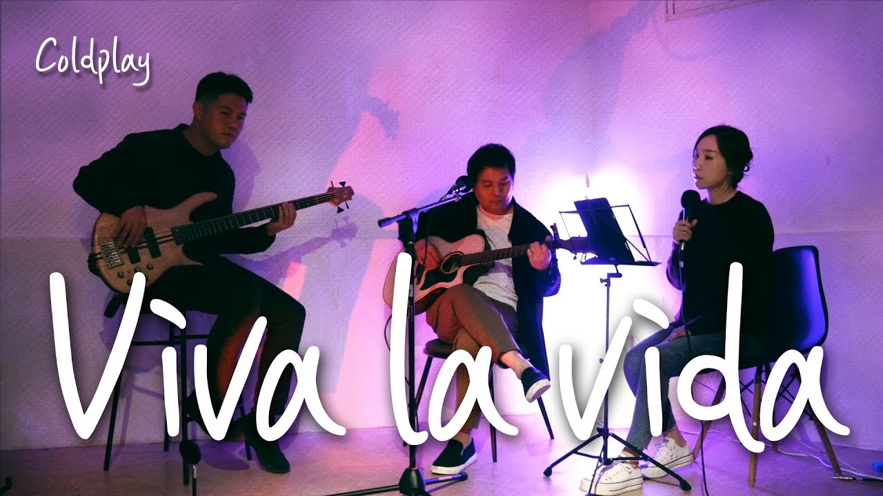 Viva la vida - Coldplay(Acoustic Band Cover/Female Vocal) - YouTube