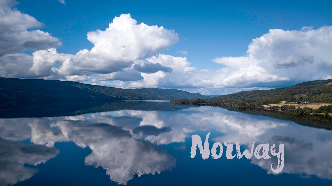 Beautiful Norway | Randsfjorden & Dokka | Aerial Drone 4K Video - YouTube