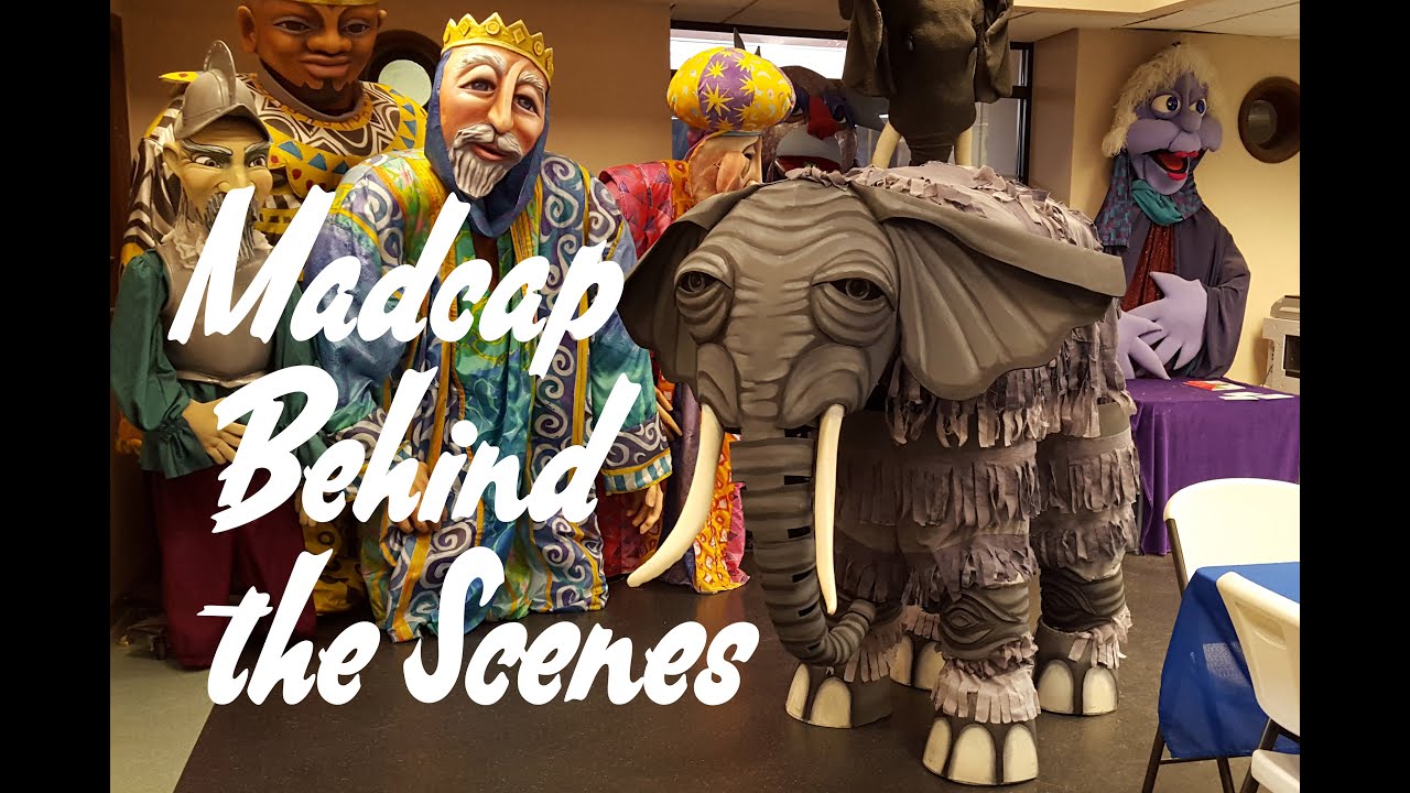 Madcap Behind the Scenes - March of the Elephants & Giraffes for Lion ...