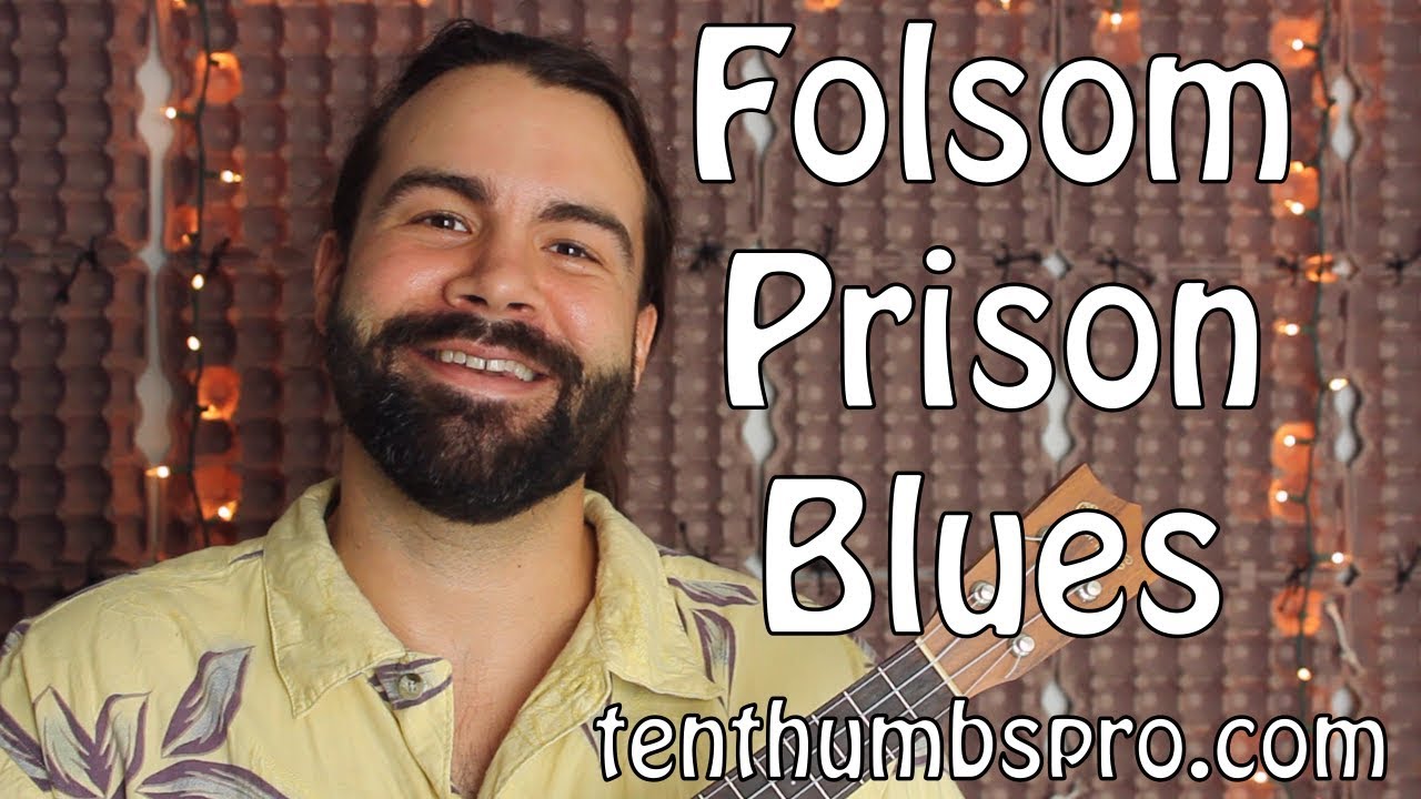 Johnny Cash - Folsom Prison Blues - Ukulele Tutorial with tabs, riff ...