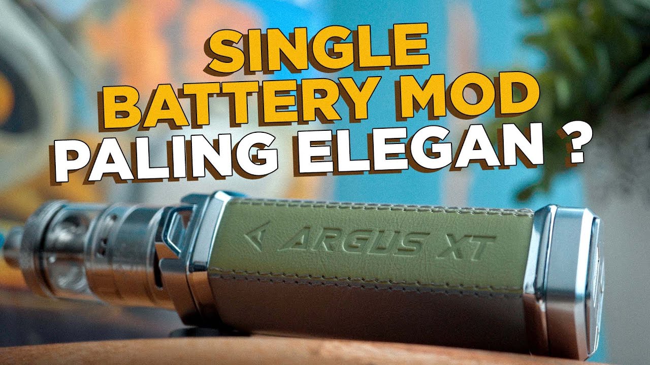 SINGLE BATTERY MOD PALING ELEGAN ? ARGUS XT BY VOOPOO - YouTube