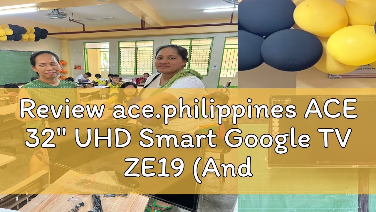 Review ace.philippines ACE 32" UHD Smart Google TV ZE19 (Android 9 ...
