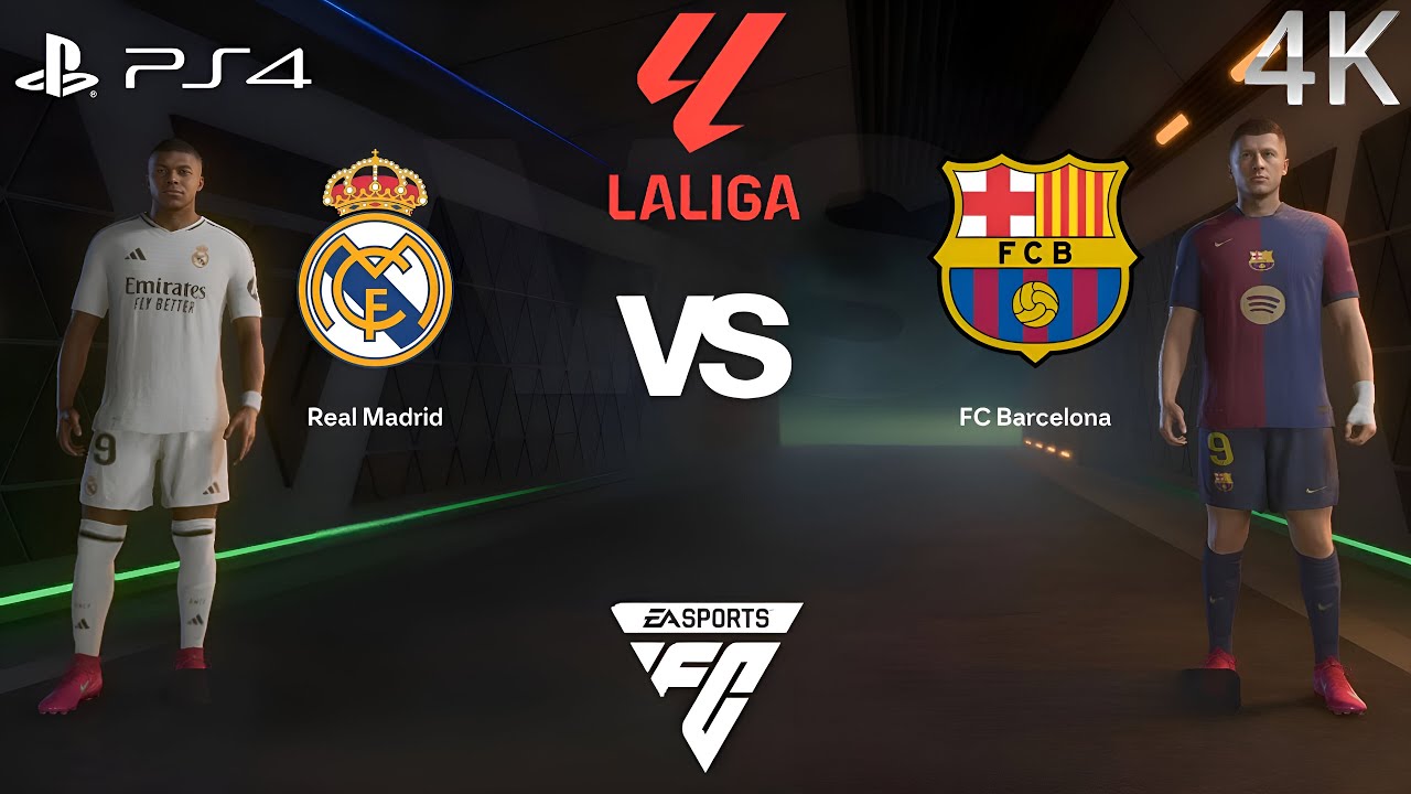 EA FC 25- (EL CLASSICO) REAL MADRID VS BARCELONA |LA LIGA 24/25 FULL ...