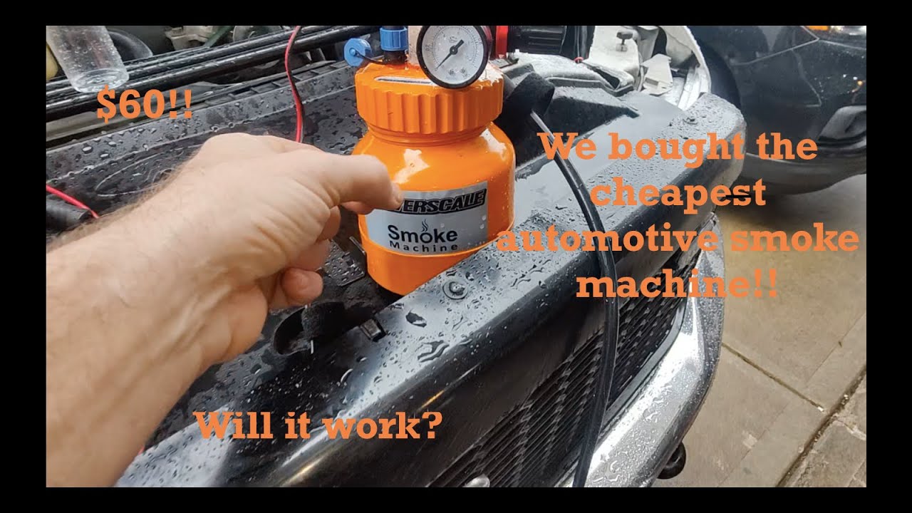 The $60 automotive smoke machine (Powerscale) - YouTube