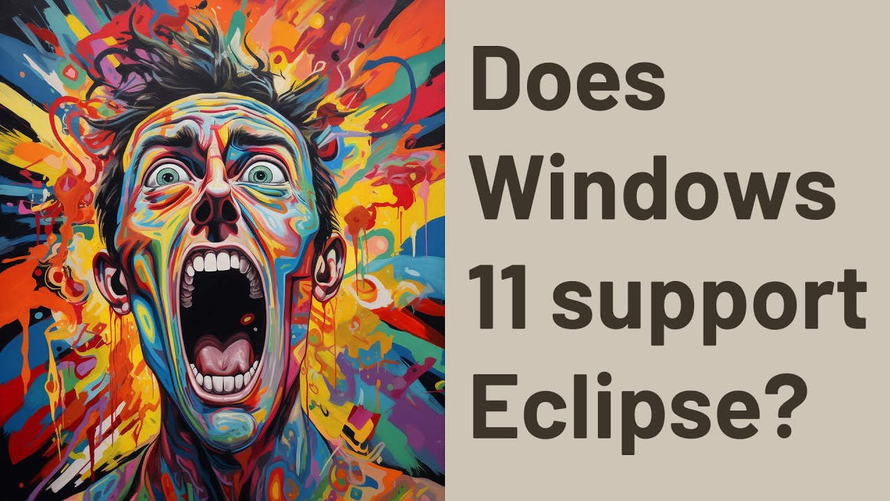 Does Windows 11 support Eclipse? - YouTube