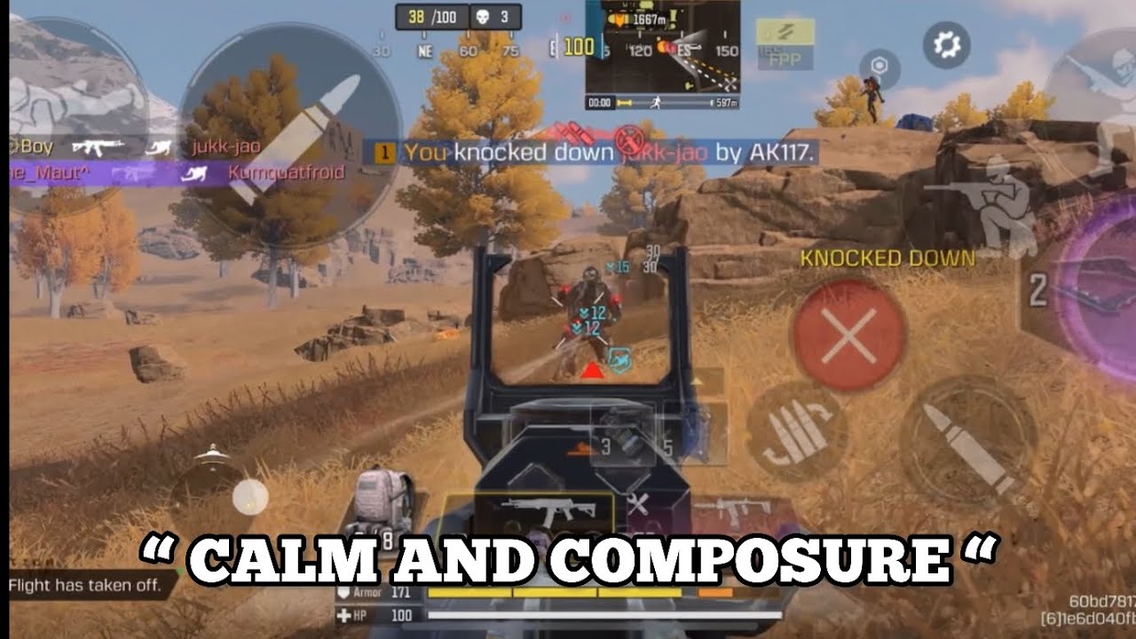 Calm Composure in Intense Situation Helps in Squad Wipe | Br Isolated | CALL OF DUTY MOBILE ...