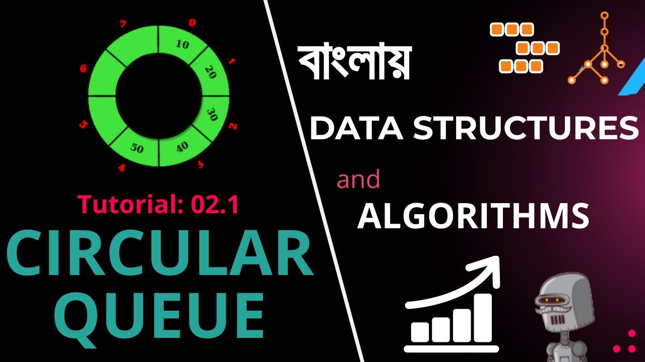 CIRCULAR QUEUE || Circular Queue Data Structure || Data Structures and Algorithm || বাংলা ...