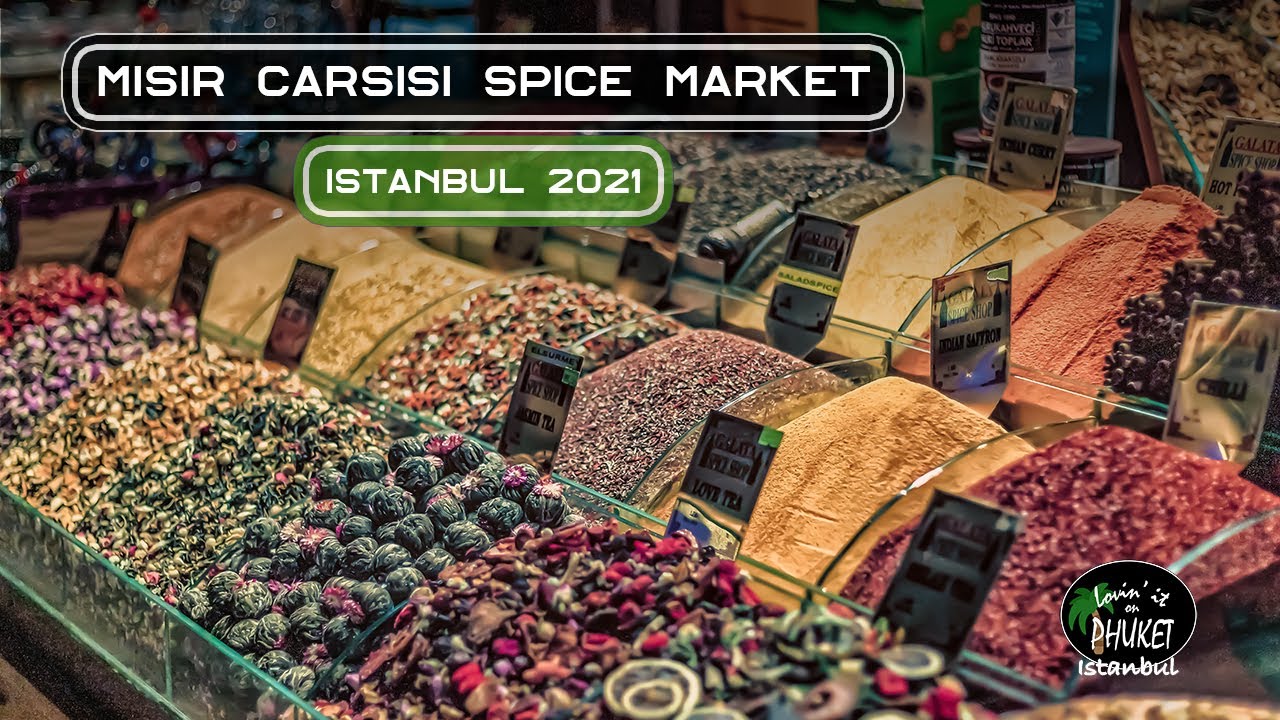 Misir Carsisi Spice Market, 4K Virtual Walk, Walking Tour, Istanbul ...