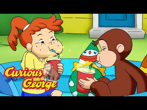 Curious George 🐵  George meets Allie 🐵  Kids Cartoon 🐵  Kids Movies 🐵 Videos for Kids