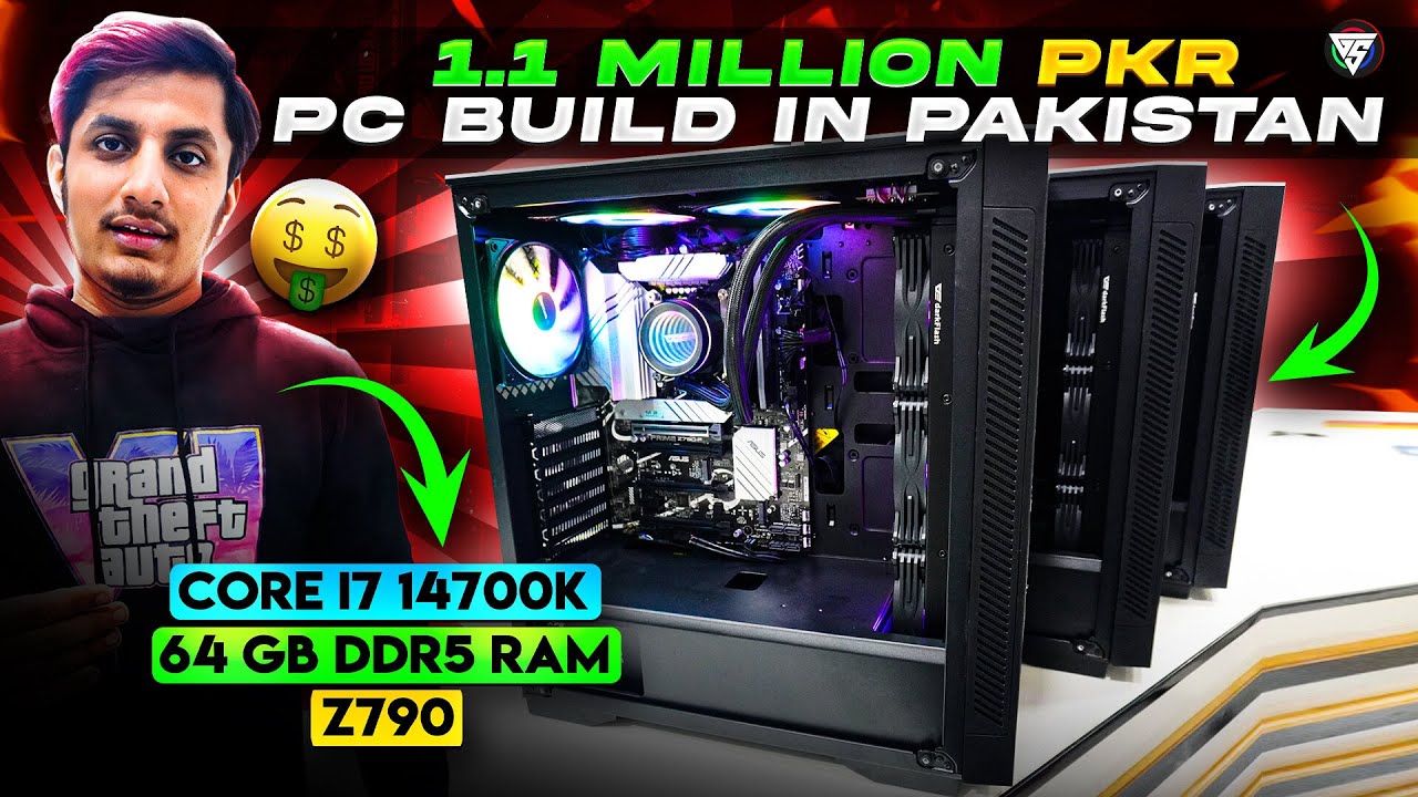 11 Lakh Gaming Pc Build in Pakistan 2024 | Gaming Solutions - YouTube