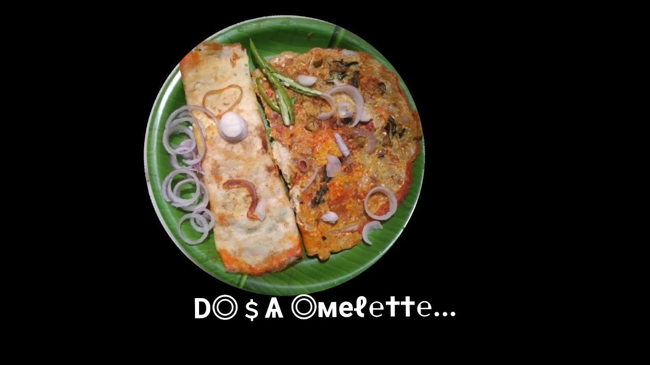 Dosa Omelette....easy ga tasty ga ila...#DosaOmelette ...oka unique ...