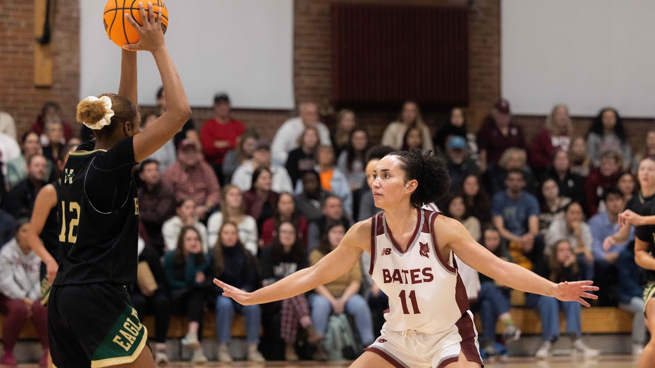 2024 Bates Women's Basketball vs. UNE Highlights - YouTube