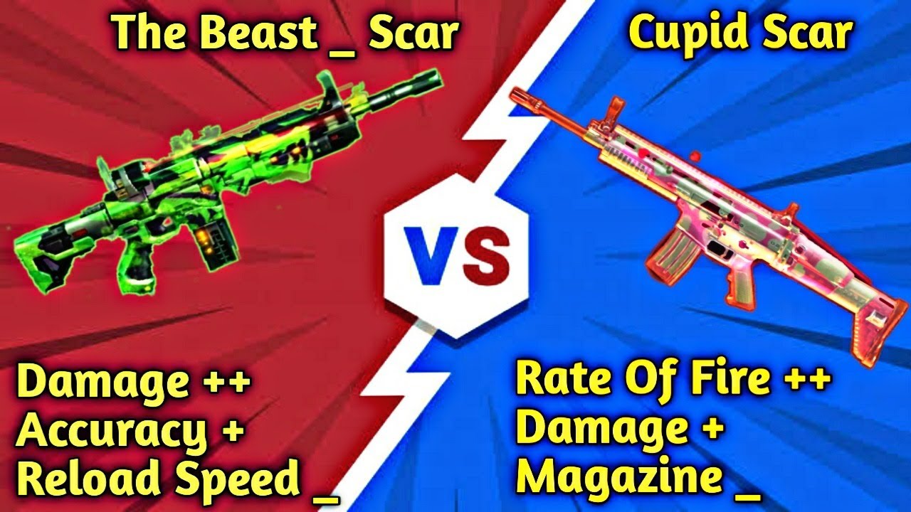 CUPID SCAR VS THE BEAST SCAR - YouTube