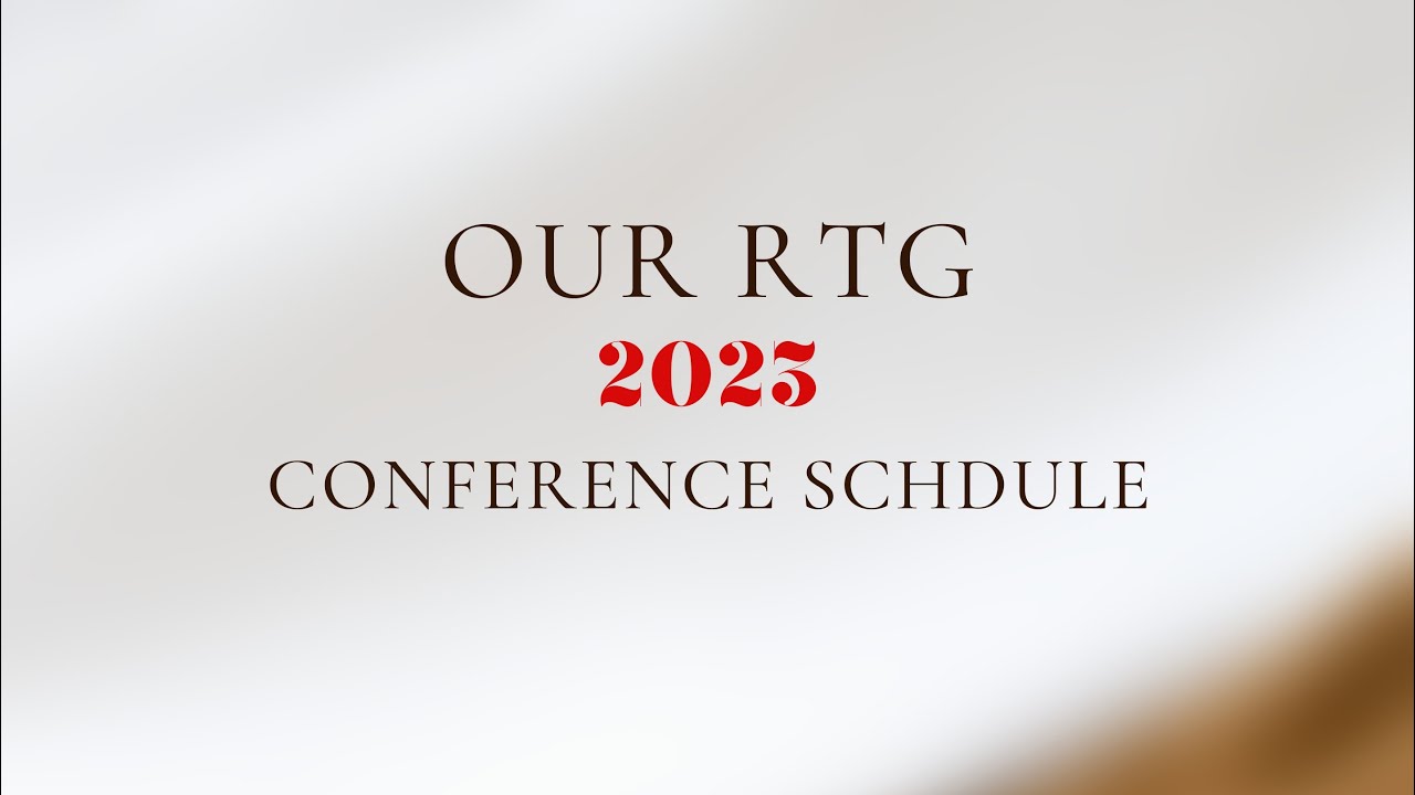 Our RTG 2023 Conference Date and Location. - YouTube