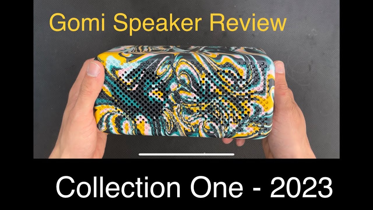 Gomi Speaker Review - Collection One - worlds first speaker made from waste - YouTube