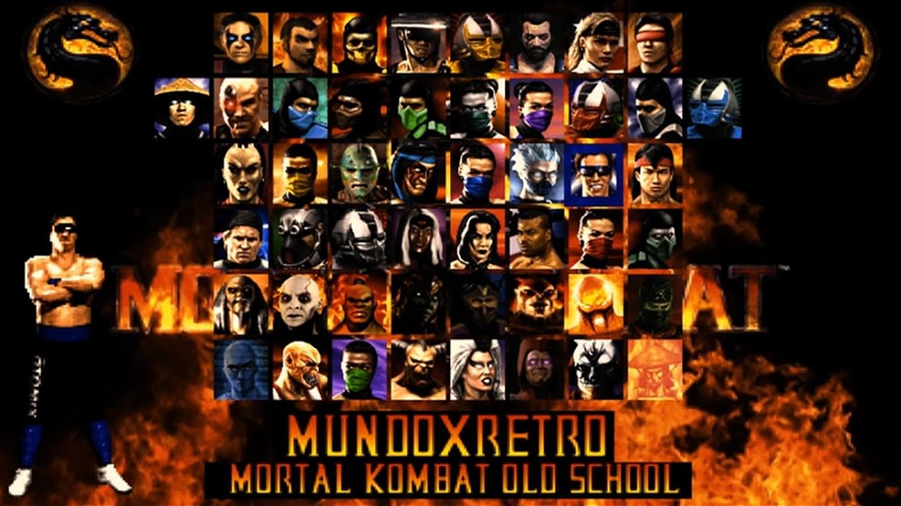 MORTAL KOMBAT Old School 3 Mugen Beta - YouTube