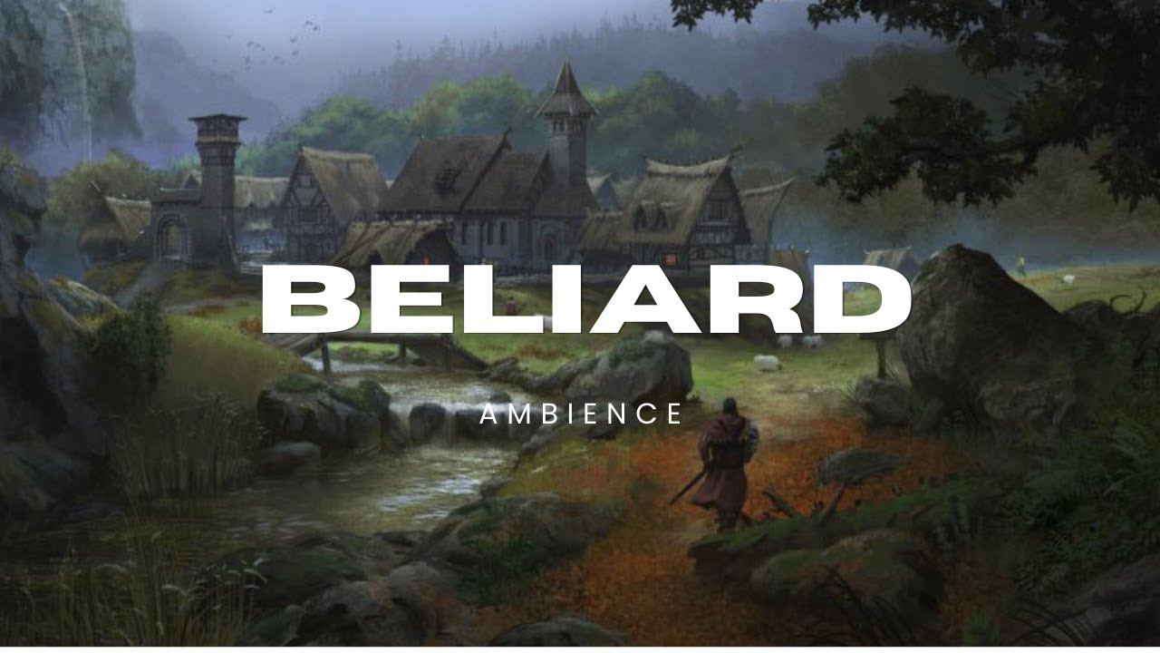 Beliard small farm village ambience #asmr - #princesoftheapocalypse # ...