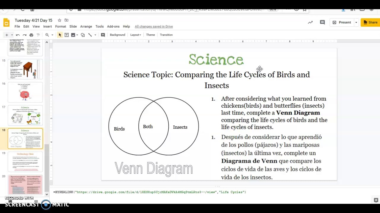 Comparing Life Cycle of Chicken and Butterfly Lesson - YouTube