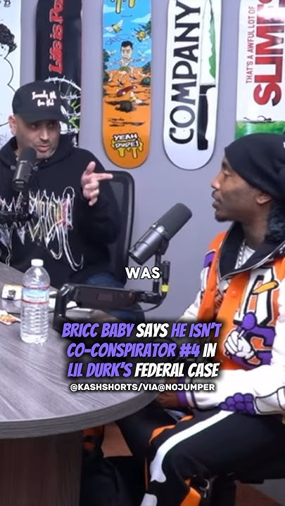 Bricc Baby Says He Isn’t Co-Conspirator No.4 in Lil Durk’s Federal Case #lildurk #nojumper # ...