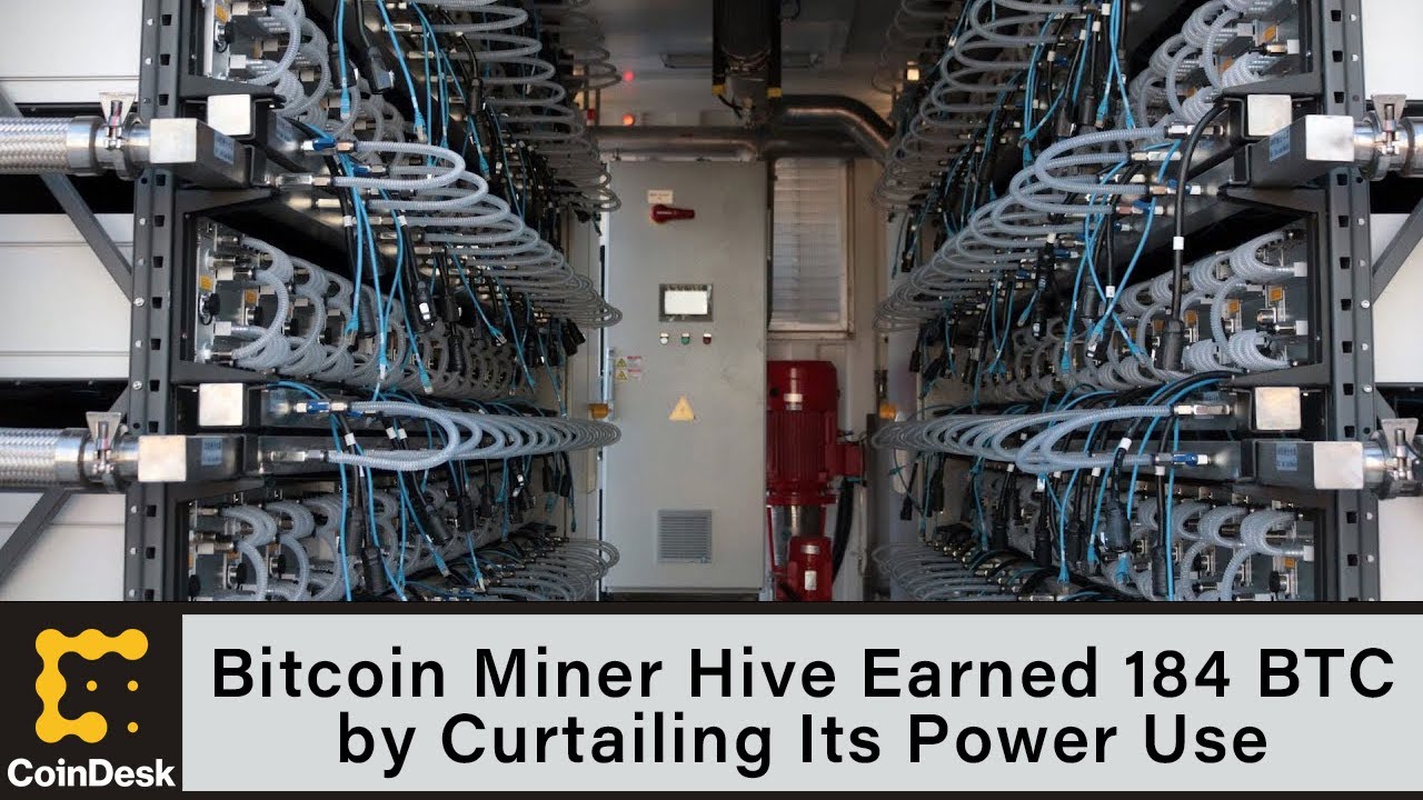 Bitcoin Miner Hive Earned About 184 BTC by Curtailing Its Power Use in December - YouTube