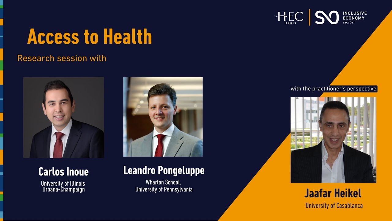 Access To Health: HEC Inclusive Economy Day 2024 - YouTube
