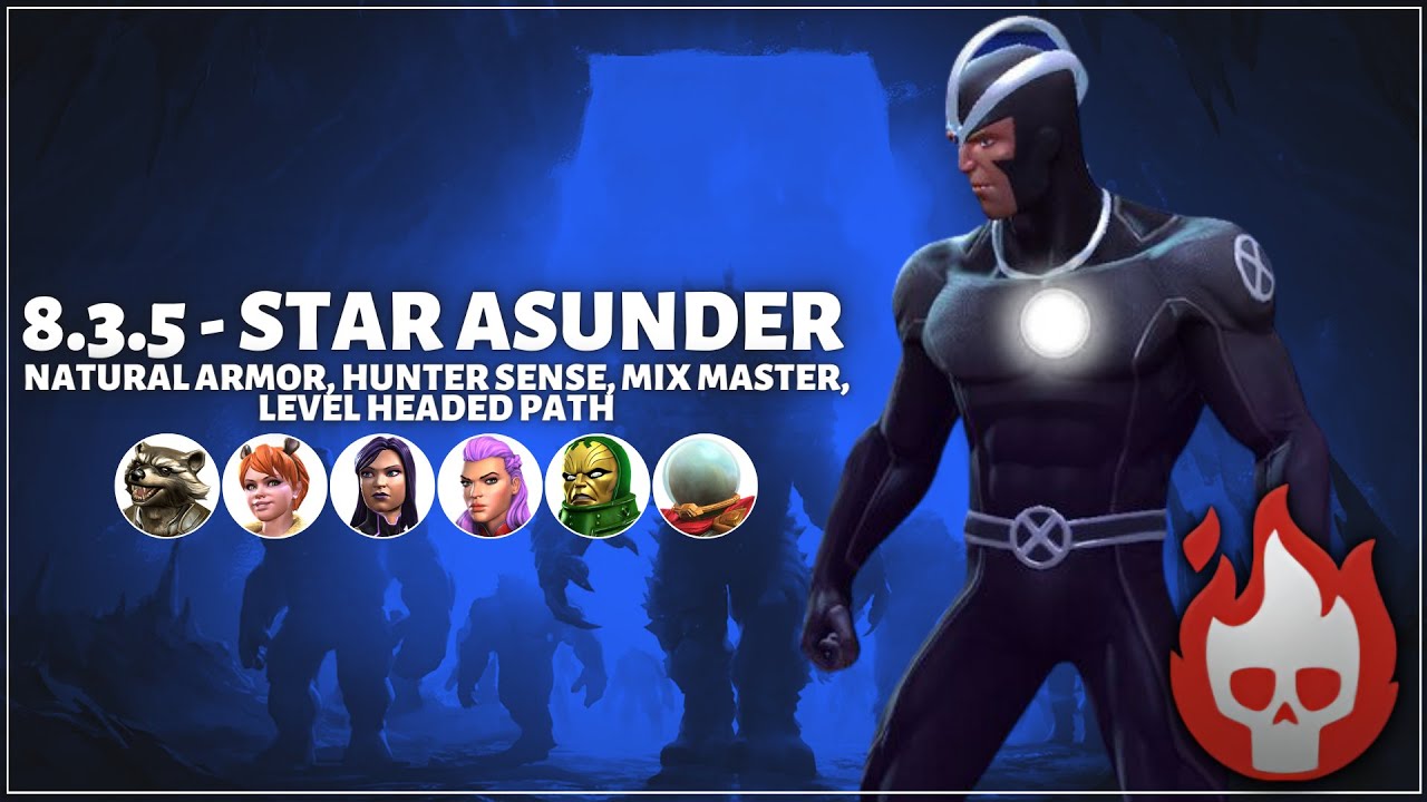 MCOC: Act 8.3.5 - Star Asunder, Natural Armor, Mix master, Level headed - CGR vs Havok - 2023 ...