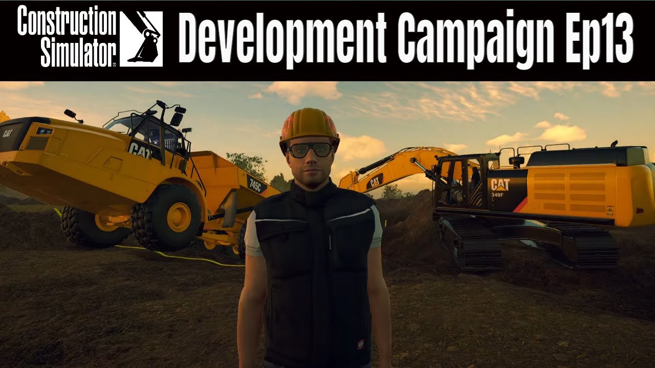 🟠 Construction Simulator 22 PS5 Ep 13 Development Campaign part 2 - YouTube
