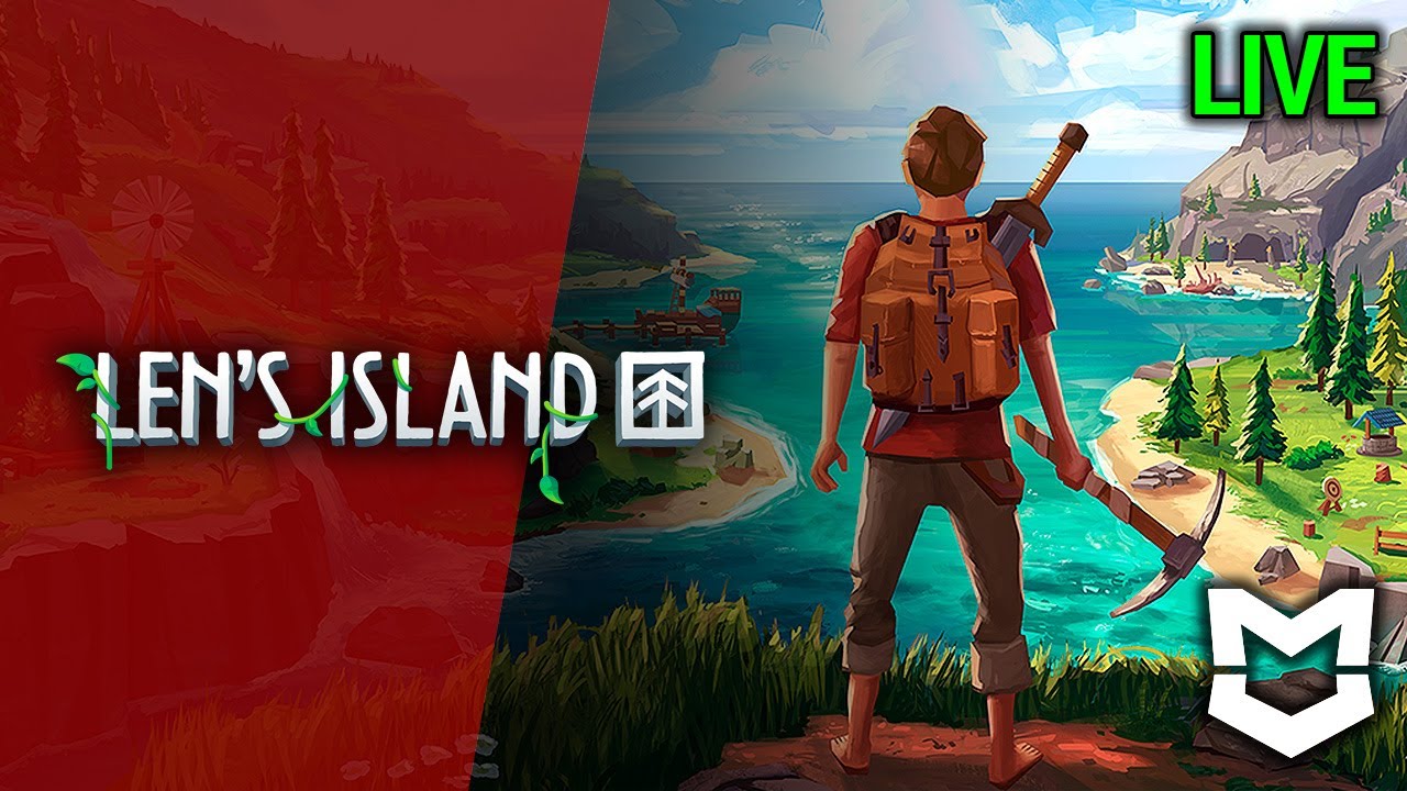 LIVE - Len's Island - Novo game de aventura, exploração, construção e ...