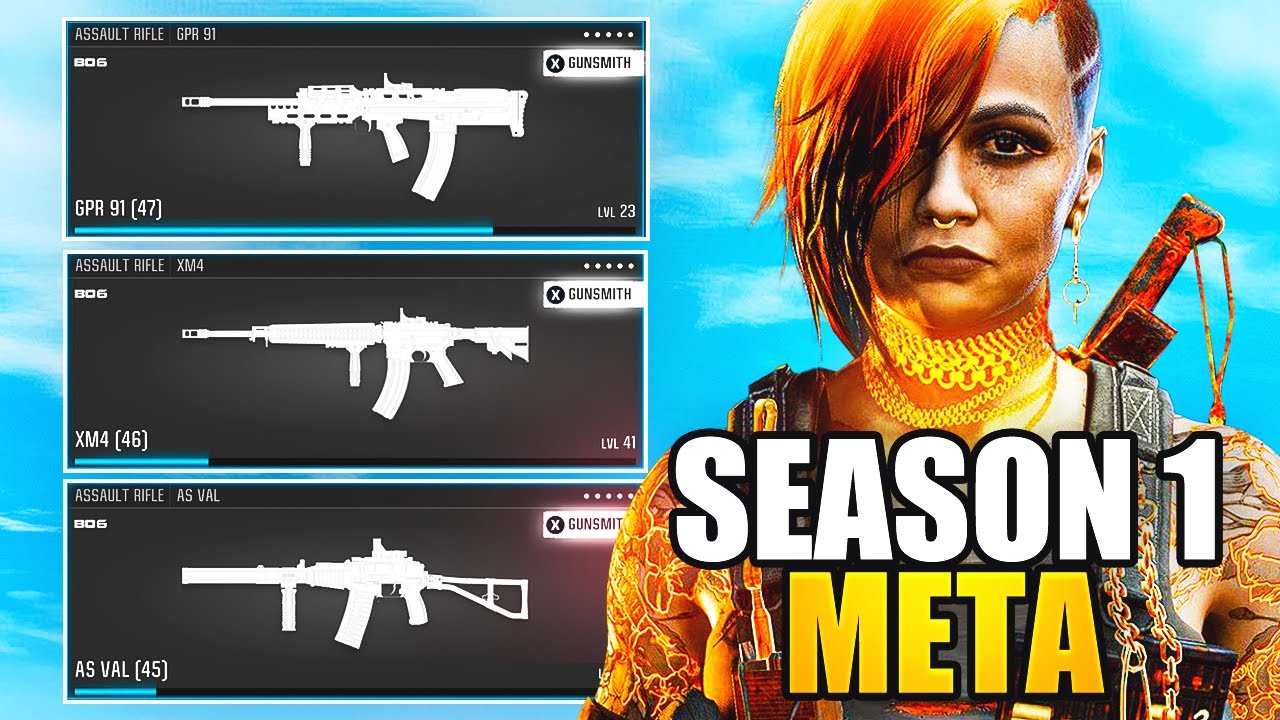 New Warzone 4 Meta After Season 1 Update Best Class Setups! - YouTube