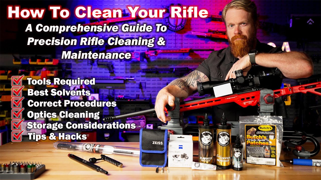 How To Clean Your Rifle... The Right Way. The Definitive Guide On ...