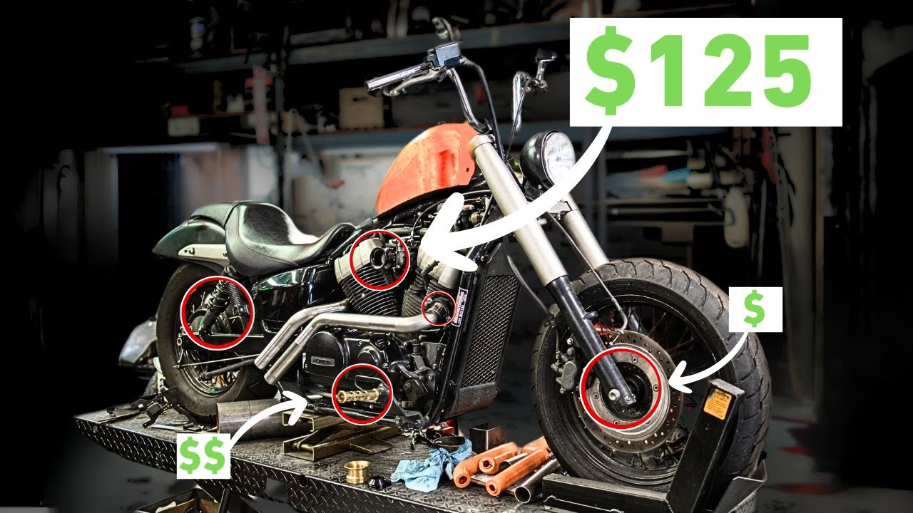 30+ Easy Honda Shadow Mods - YouTube